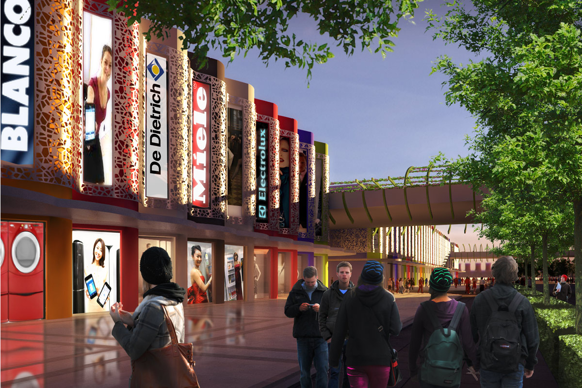 Beijing Retail Precinct, Beijing, China - CK Architecture