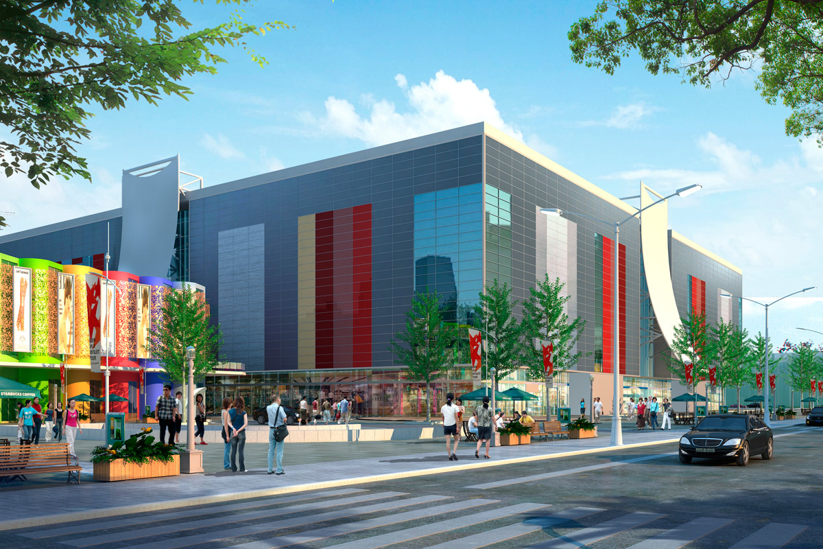 Beijing Retail Precinct, Beijing, China - CK Architecture